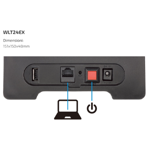 Camperflash | TE-20482 - Routeur wifi Téléco 4G - WLT24EX 12v - 20482 ...